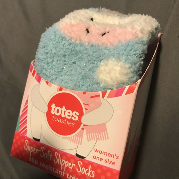 totes | Accessories | Totes Socksunicornsuper Softnonslipnewinboxwomens ...